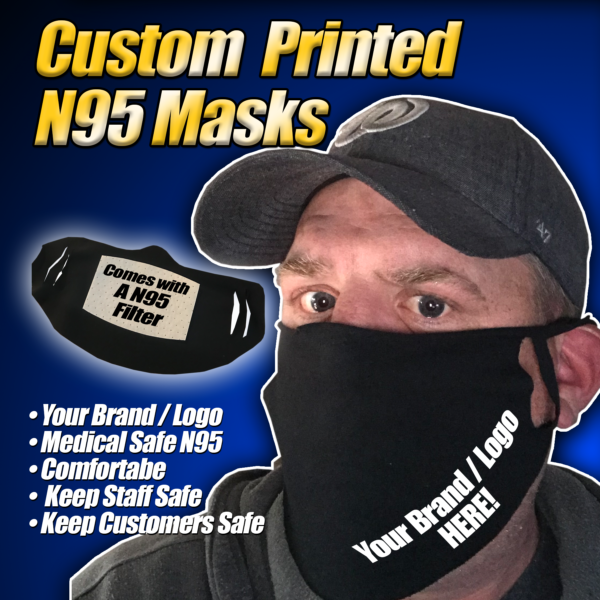 Custom Printed Masks N95 Filter Add On - CreateDC